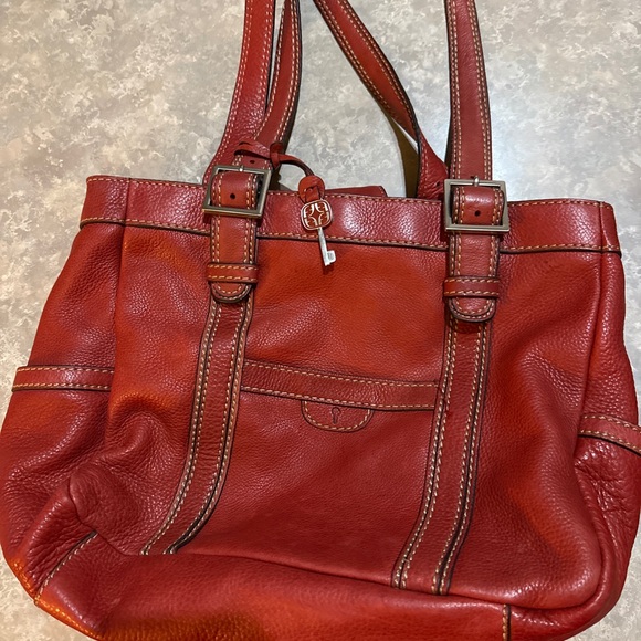 Fossil | Bags | Fossil Red Leather Shoulder Bag | Poshmark